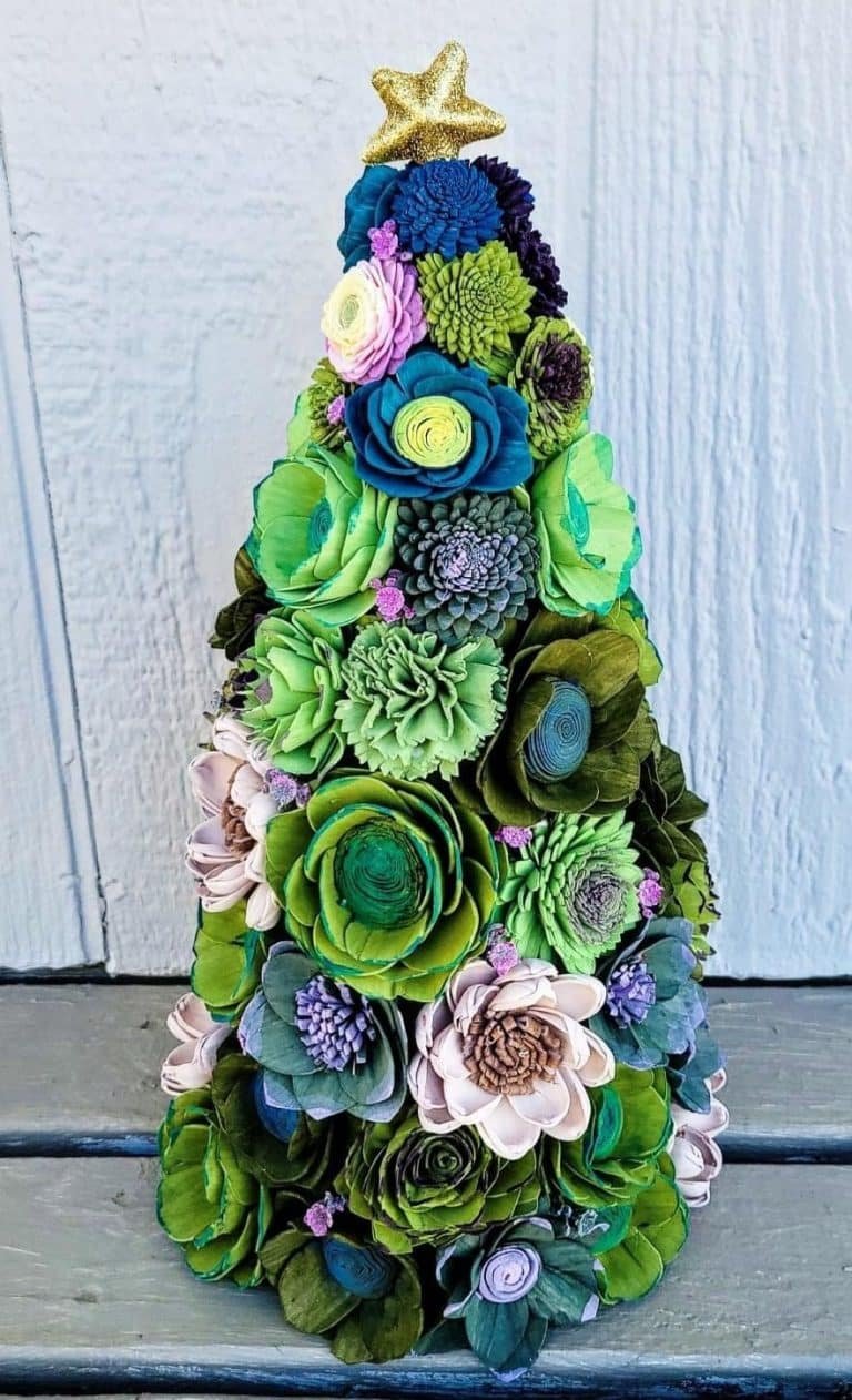 50 Stunning Succulent Christmas Trees